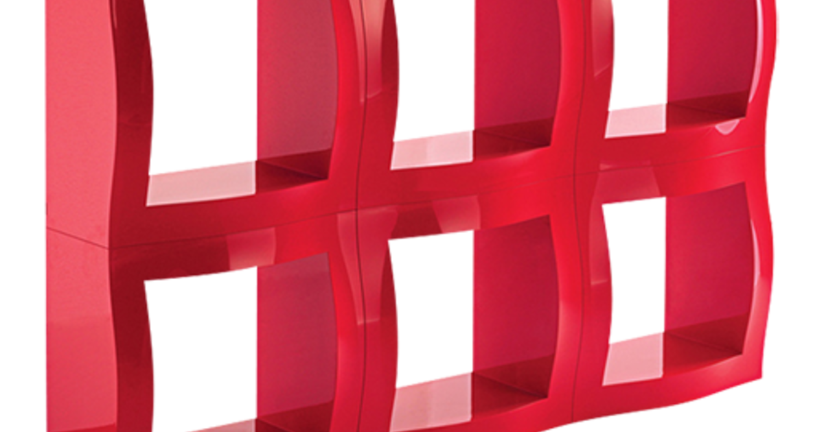 Boogie Woogie - shelving with rhythm - Plastics le Mag